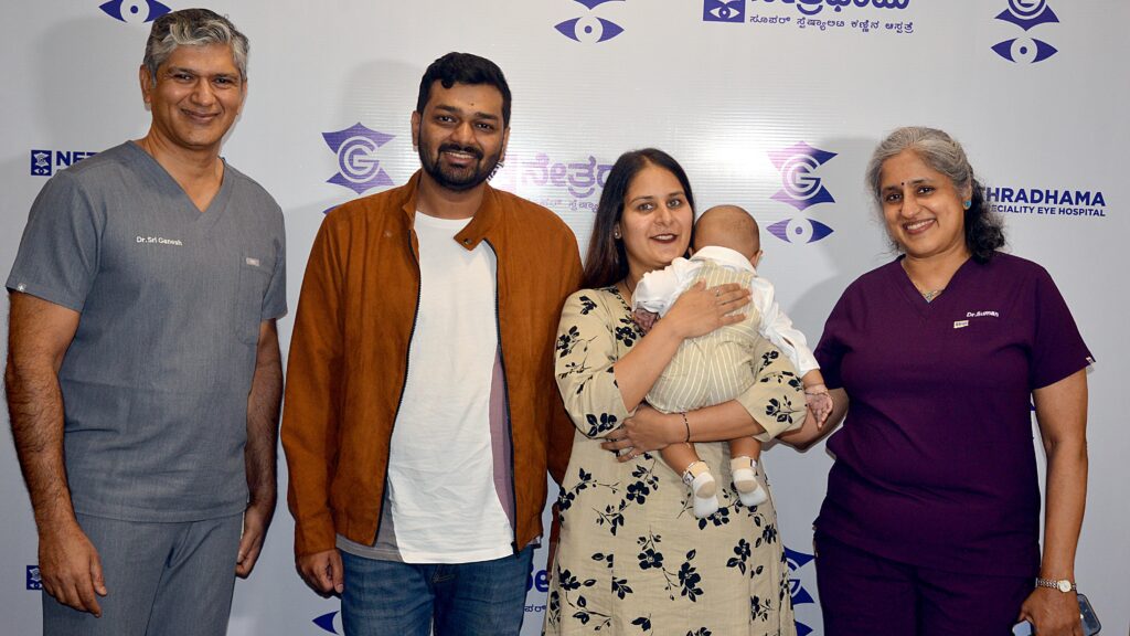 Vision Possible: Bengaluru eye surgeons restore sight in infant in rare ...